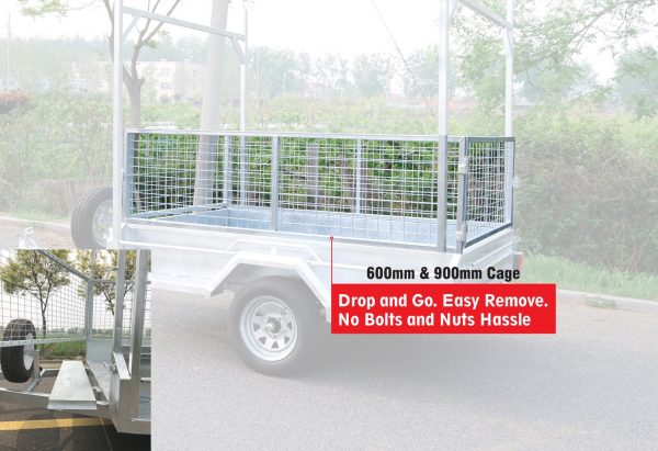 H/D Superior 1400Kg Rated 8X6 Trailers Single Axle – Superior Trailers